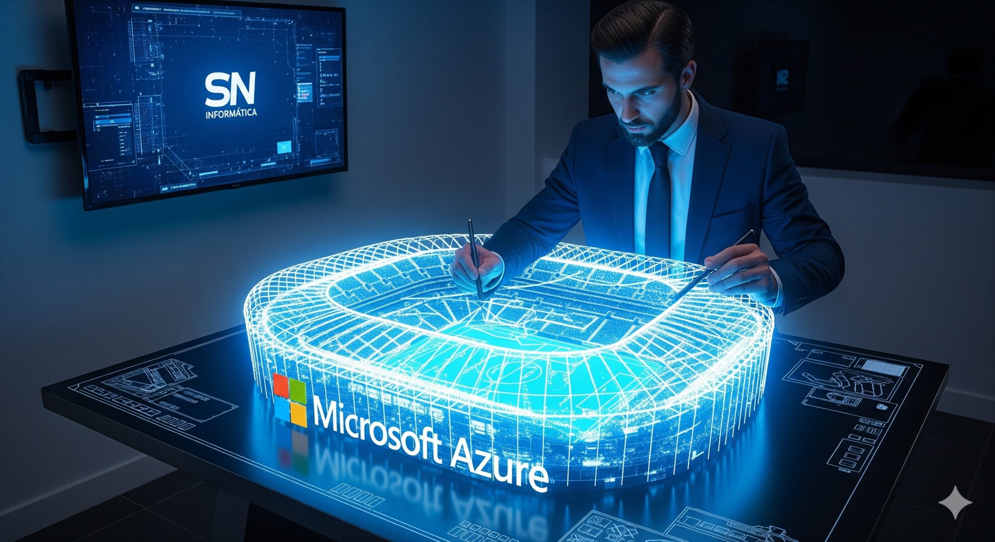 O BLUEPRINT DA ARENA AZURE: O Dossiê que Lhe Entrega a Planta da ...